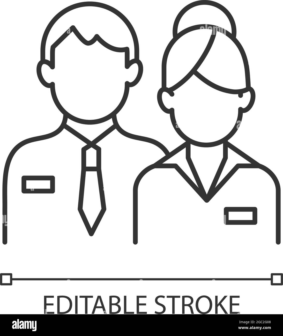 Staff and line officer Black and White Stock Photos & Images - Alamy