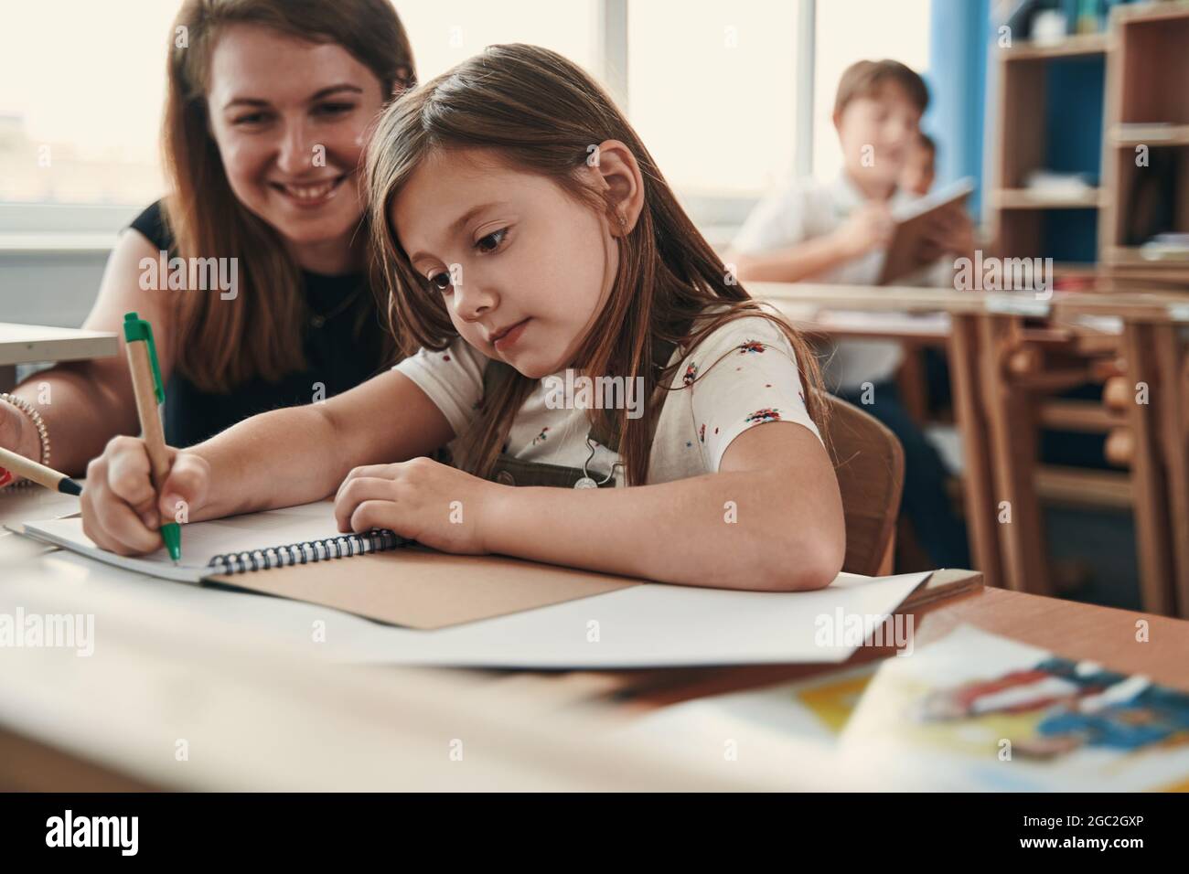 Opening new page and filling it with words Stock Photo - Alamy