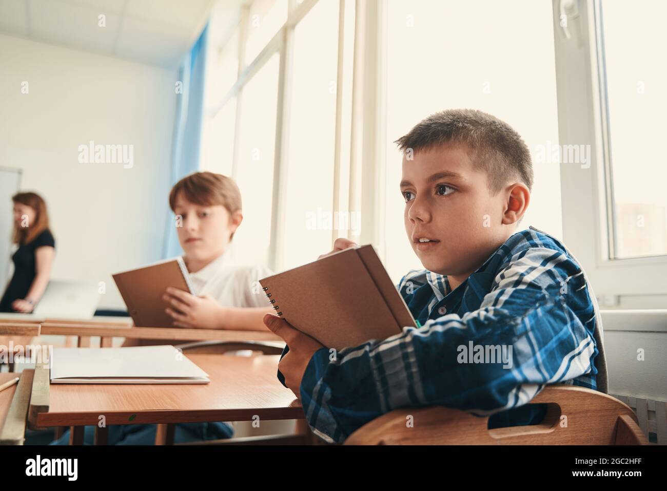 Kids Paying Attention In Class