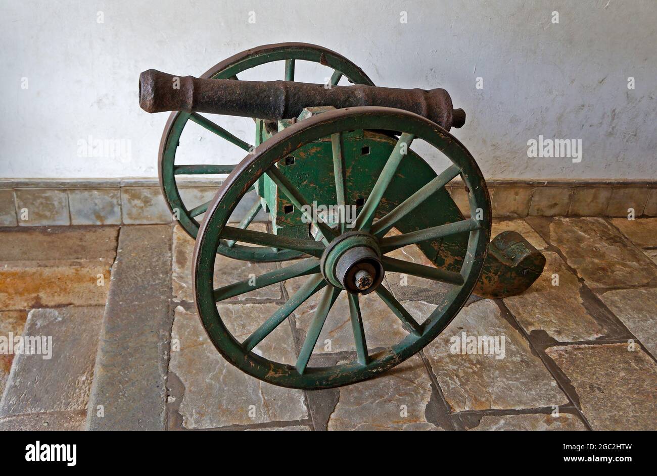 Small antique cannon, Ouro Preto, Brazil Stock Photo - Alamy