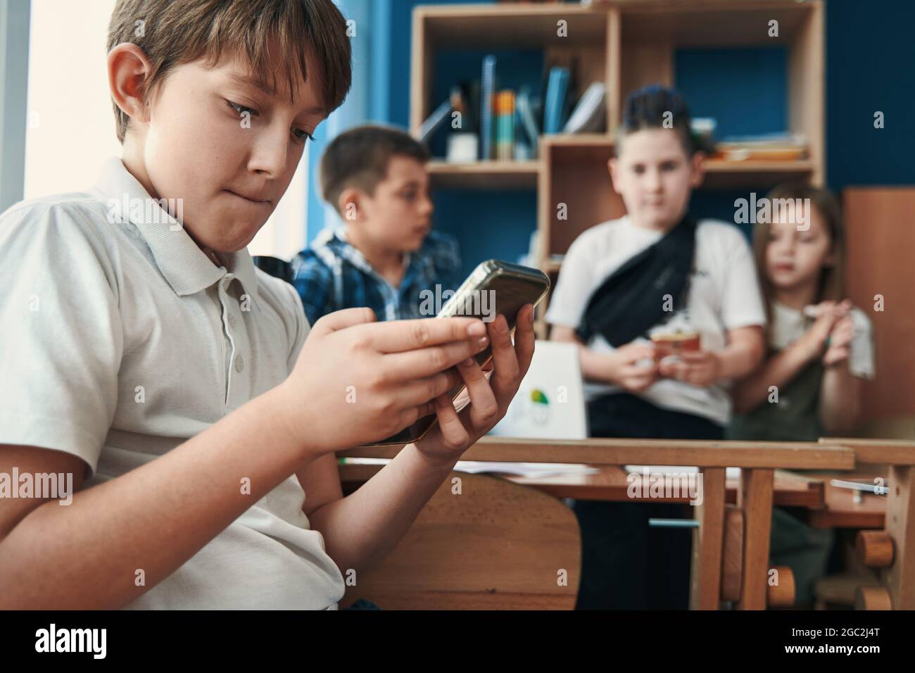 Without gadgets hi-res stock photography and images - Alamy