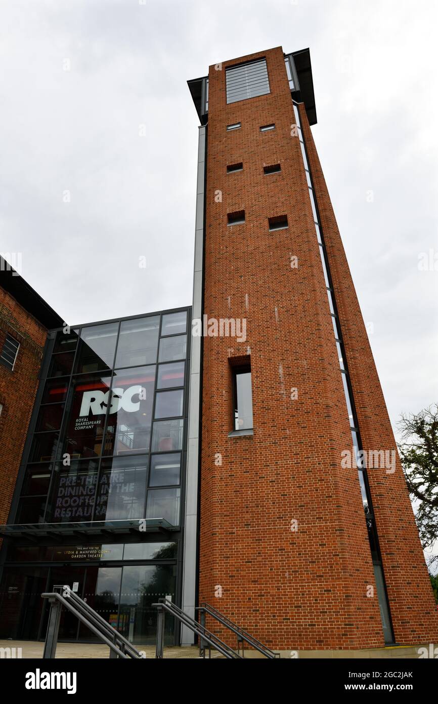 Royal Shakespeare Theatre Stratford upon Avon Warwickshire England uk ...