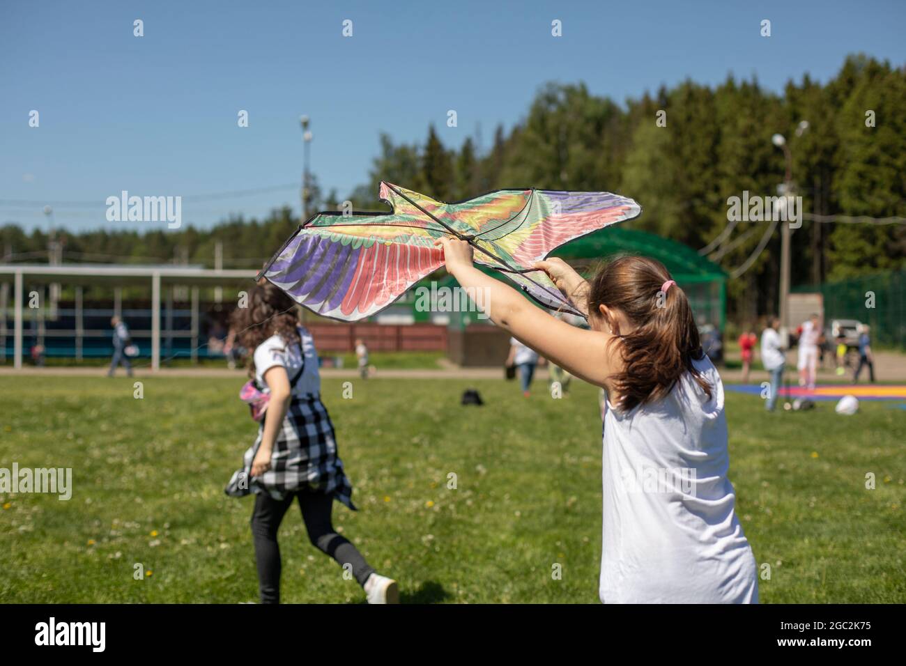 Boy trying to fly hi-res stock photography and images - Alamy