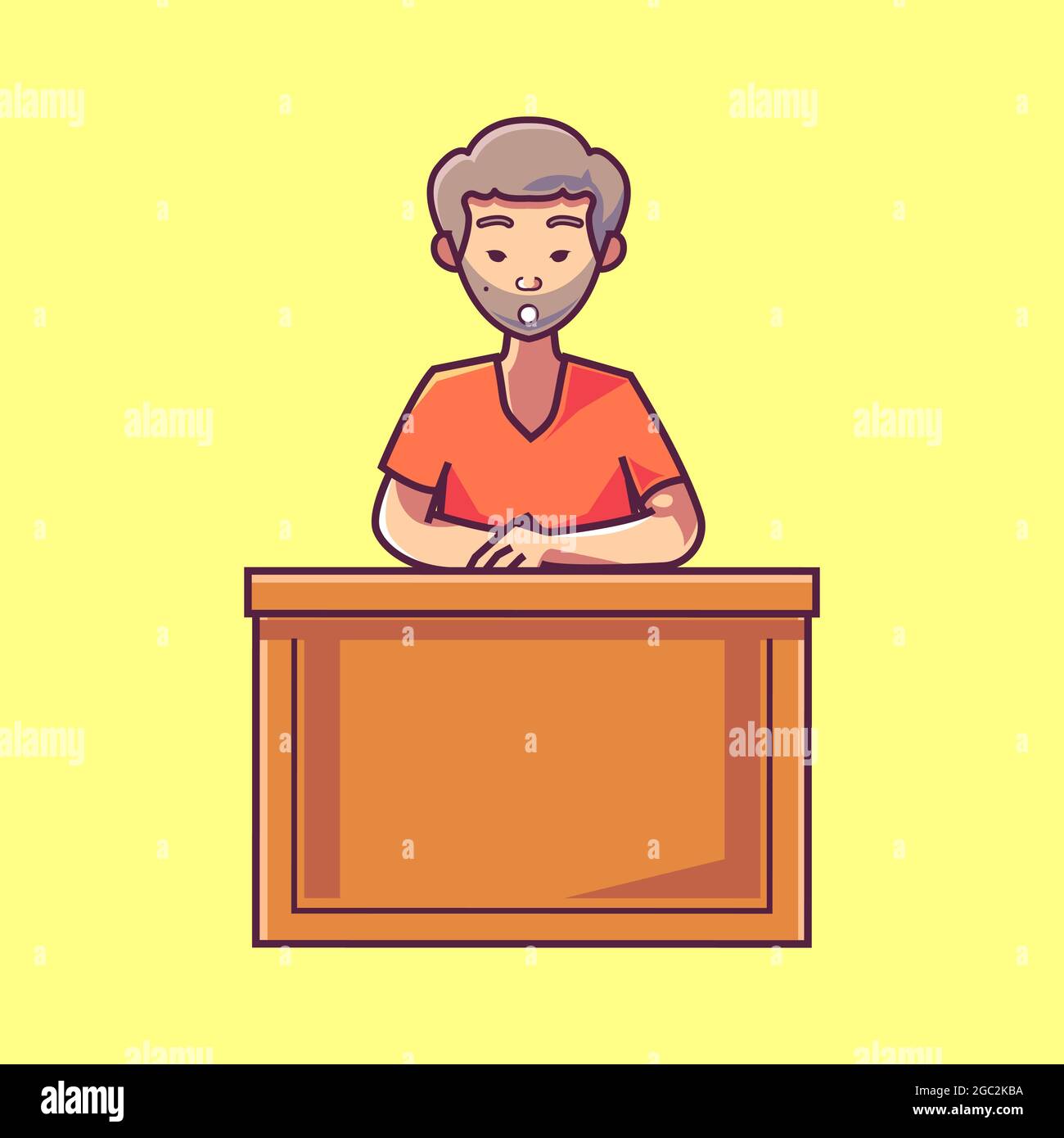 Dumbfounded vector vectors hi-res stock photography and images - Alamy