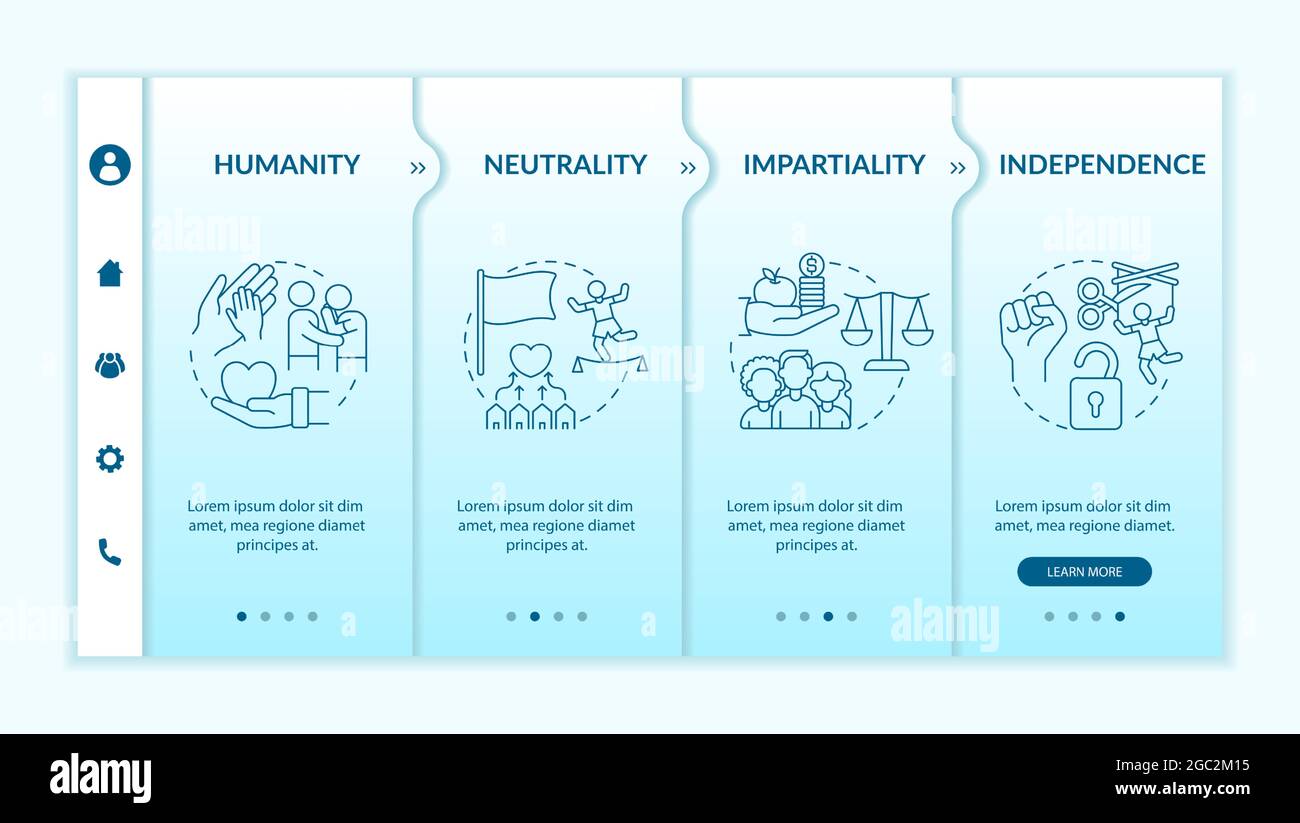 Humanitarian aid onboarding vector template Stock Vector Image & Art ...