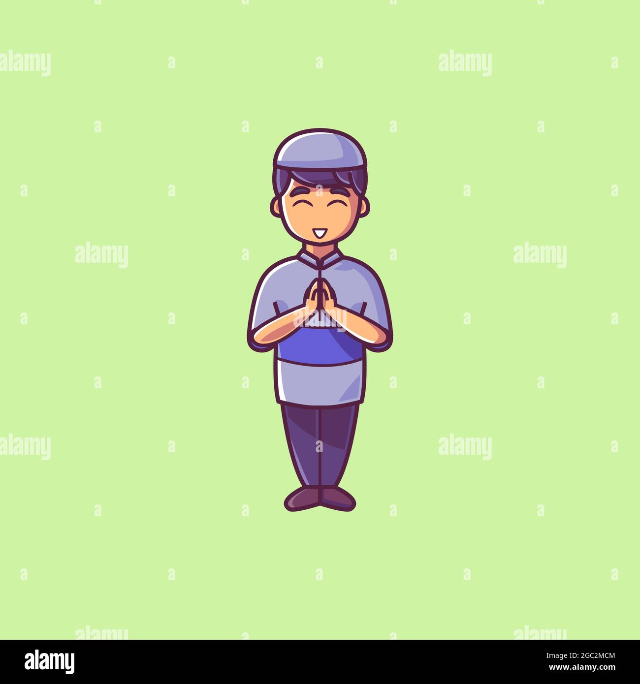 Friendly greet greeting Stock Vector Images - Alamy