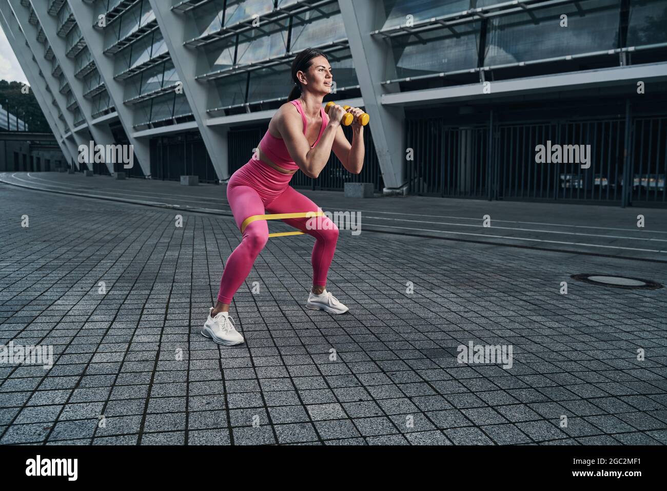 Female thighs exercise hi-res stock photography and images - Alamy