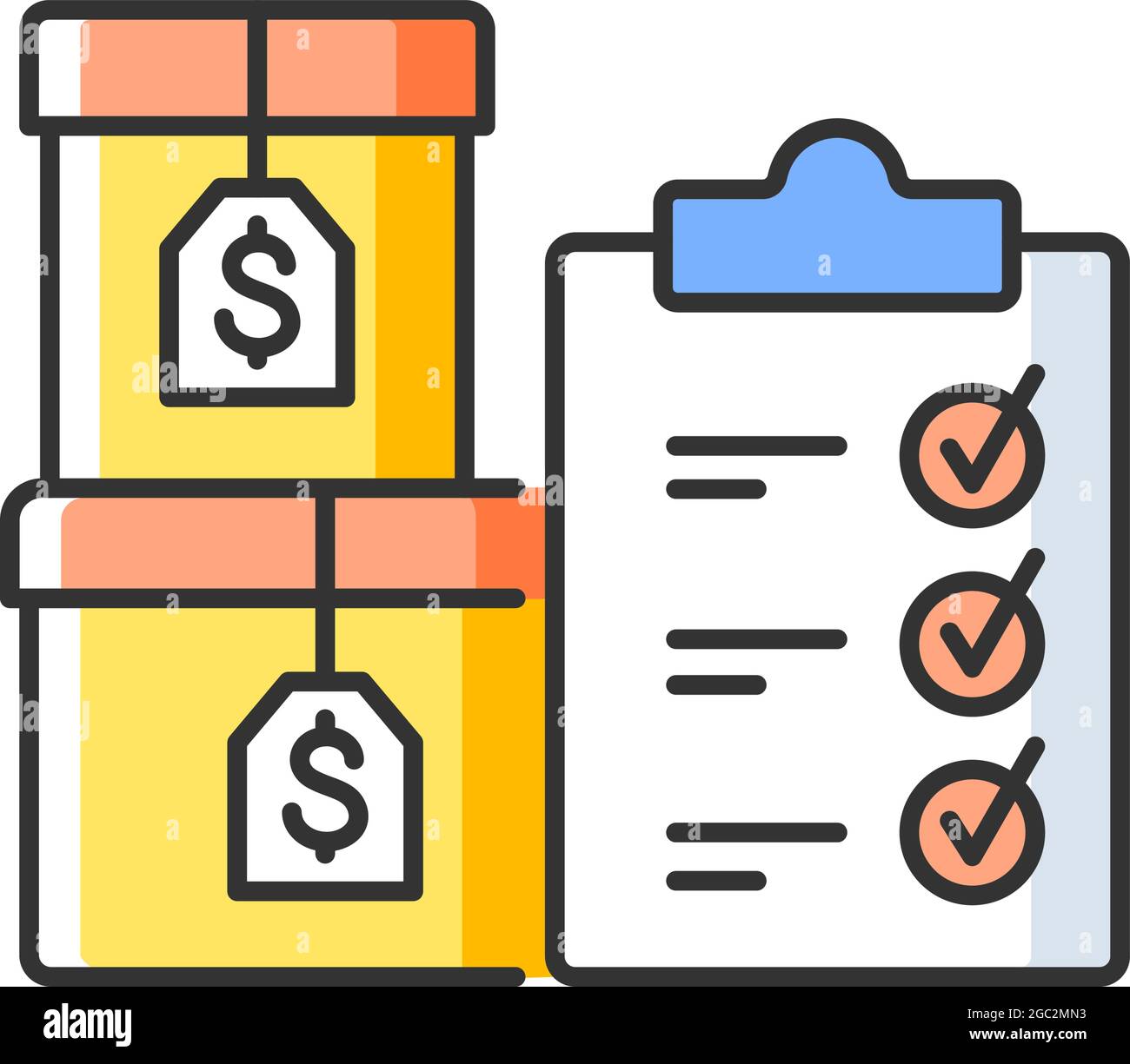 Finished goods Stock Vector Images - Alamy