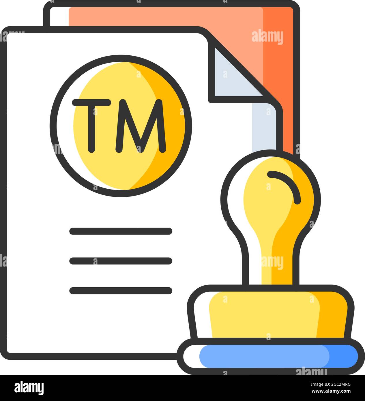 Trademark RGB color icon Stock Vector Image & Art - Alamy