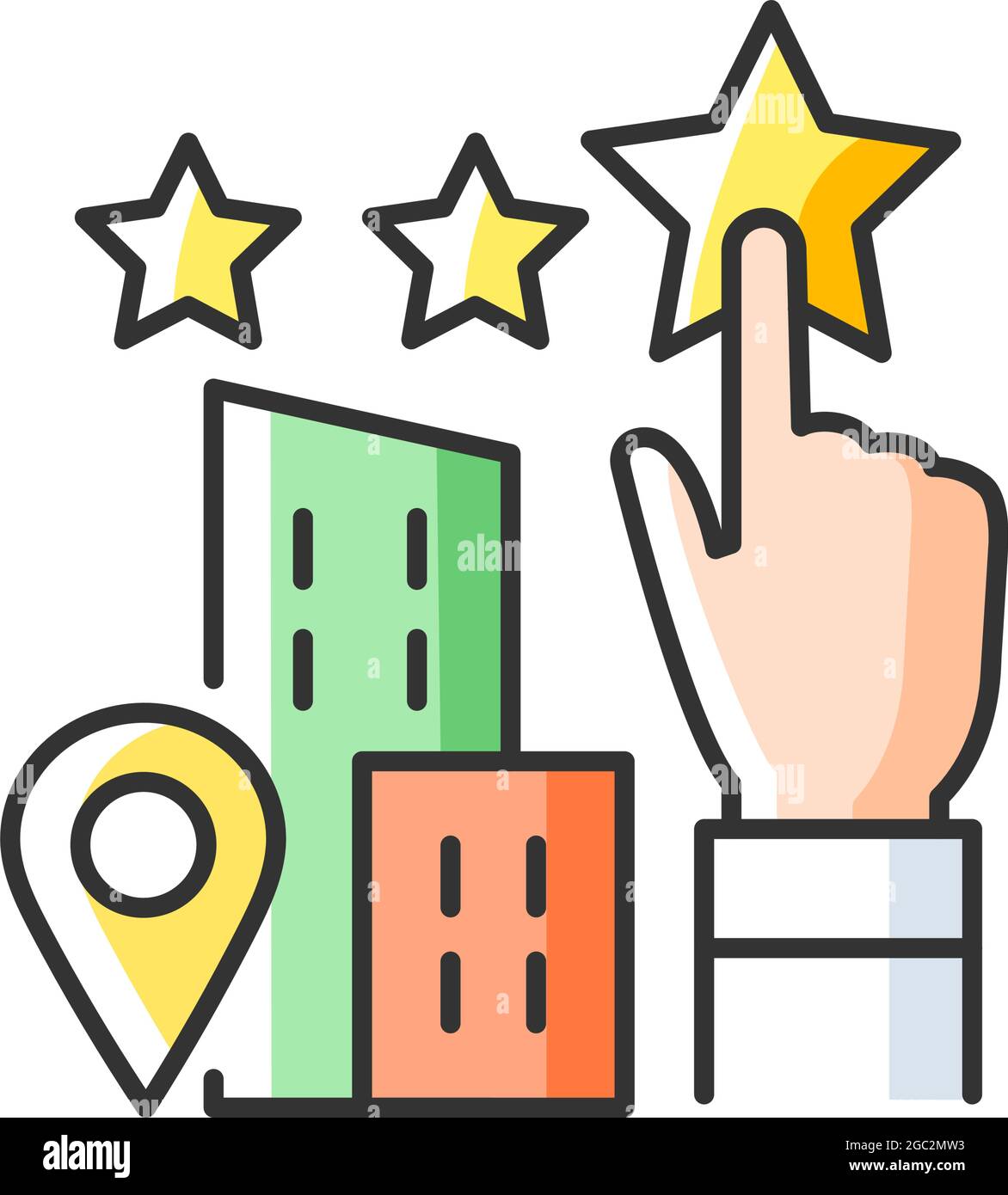 Goodwill RGB color icon Stock Vector Image & Art - Alamy