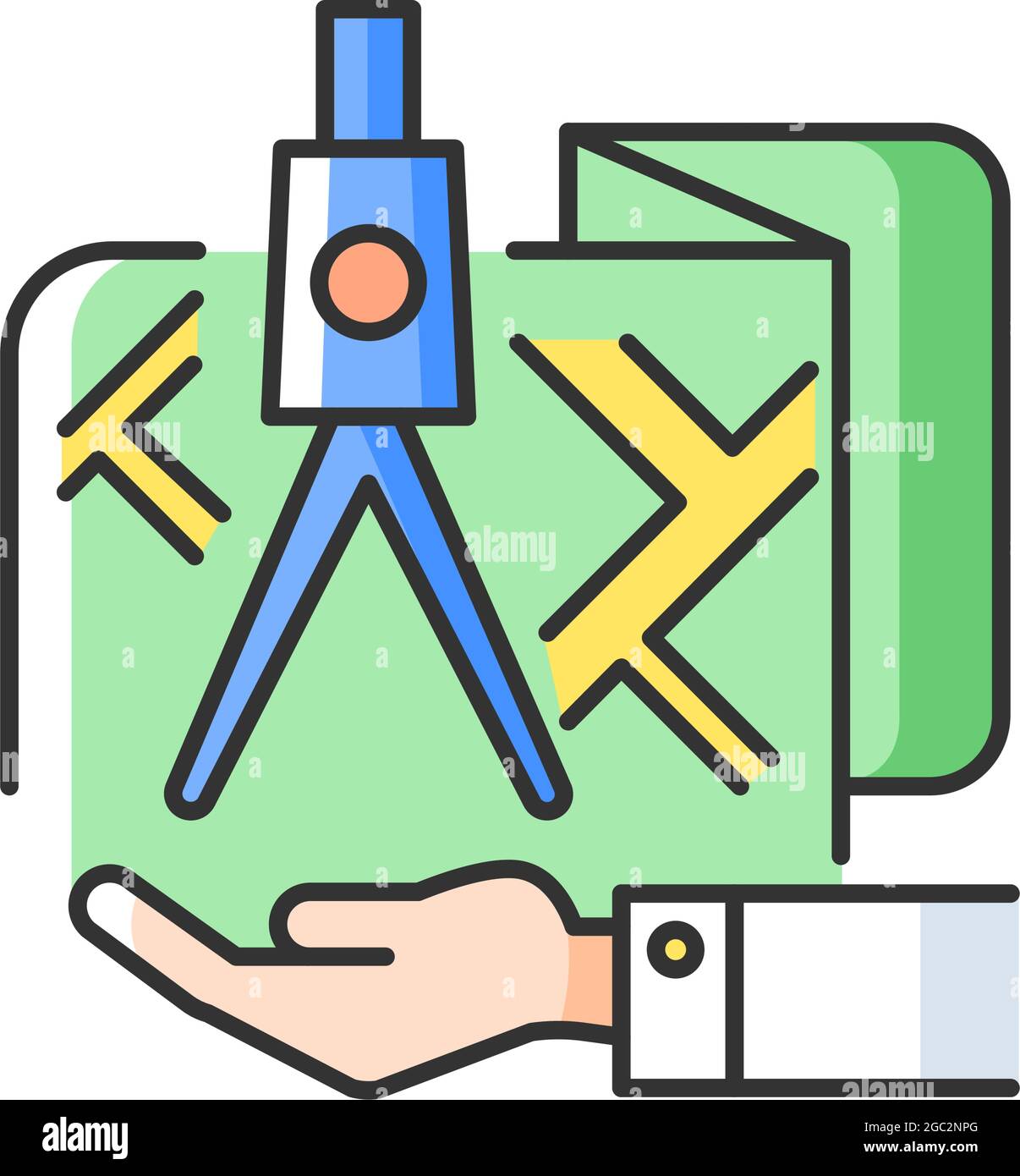 Owning the map Cut Out Stock Images & Pictures - Alamy