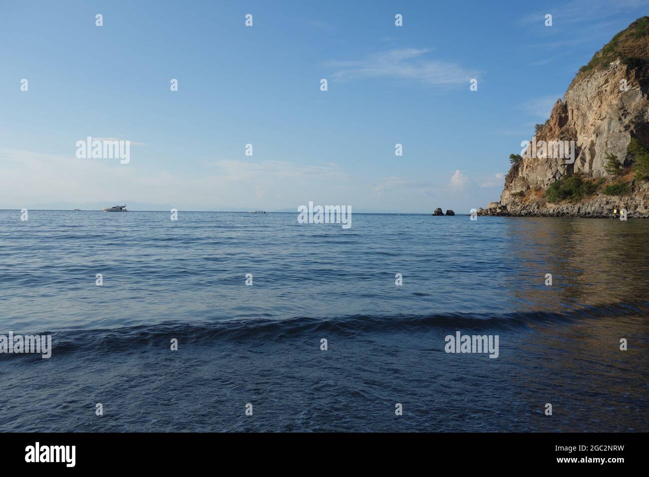 Maronti beach in Ischia island, Italy Stock Photo - Alamy