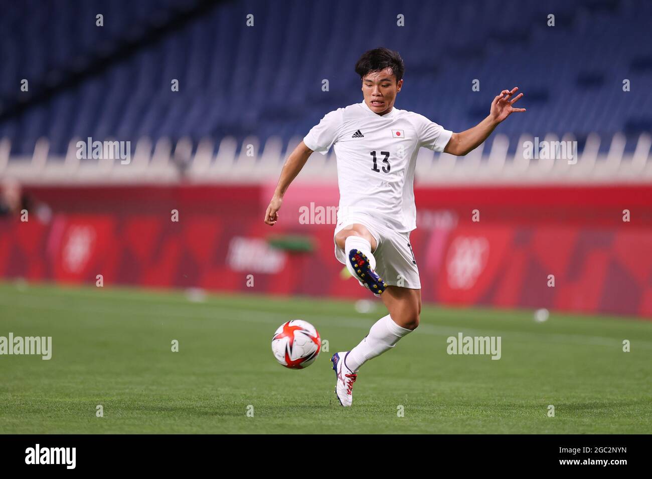 Saitama, Japan. 6th Aug, 2021. Reo Hatate (JPN) Football/Soccer : Men's ...
