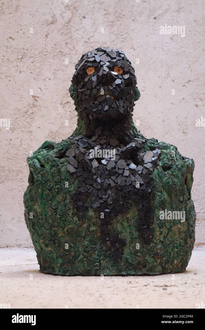 Interior of the Aragonese castle in Ischia island in Italy Stock Photo ...