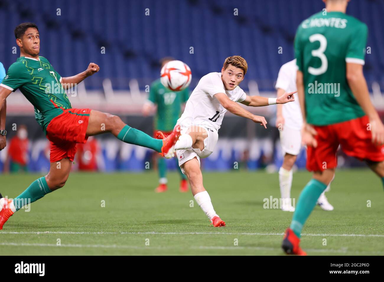 Saitama, Japan. 6th Aug, 2021. Ritsu Doan (JPN) Football/Soccer : Men's ...
