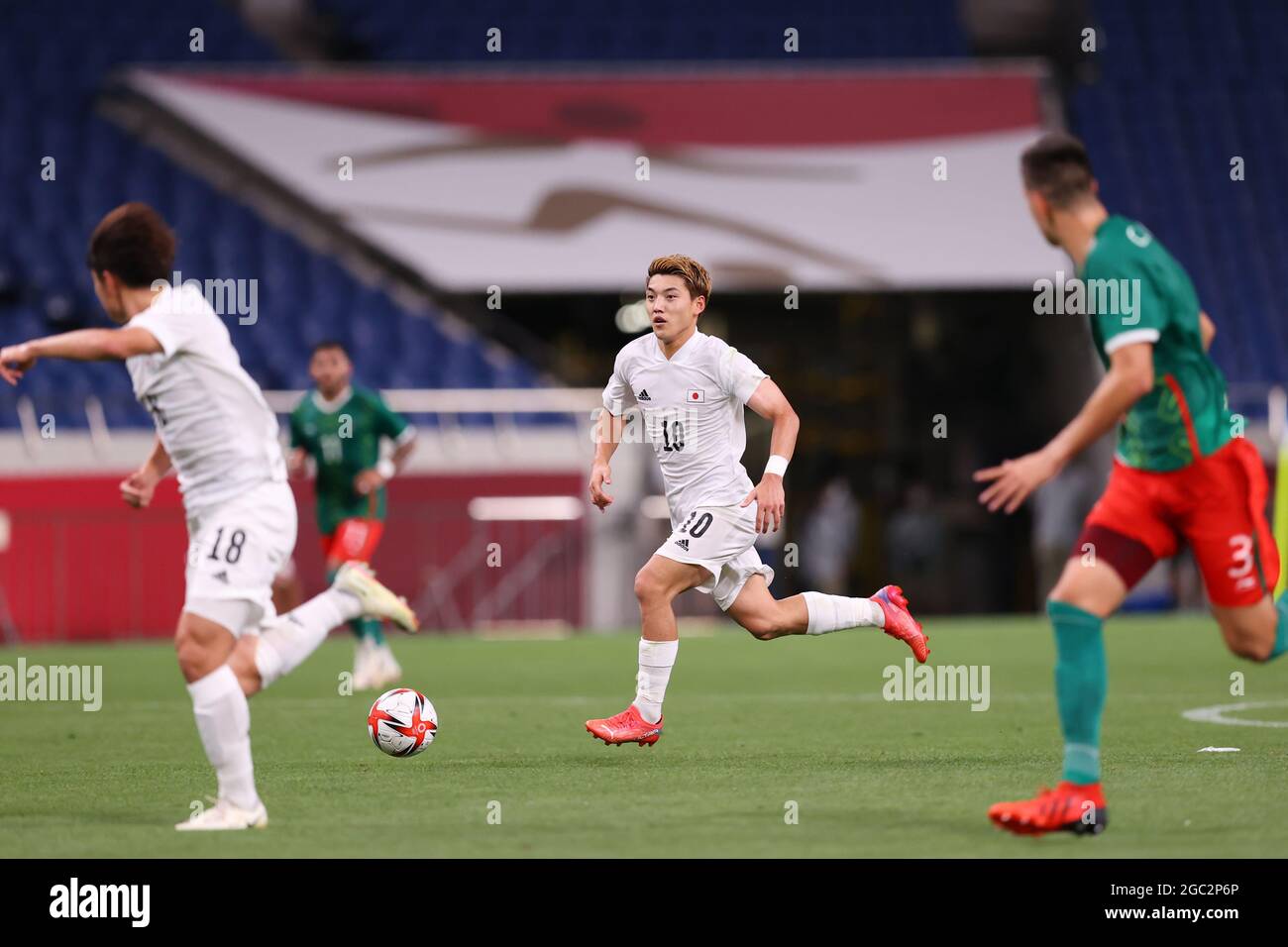 Saitama, Japan. 6th Aug, 2021. Ritsu Doan (JPN) Football/Soccer : Men's ...