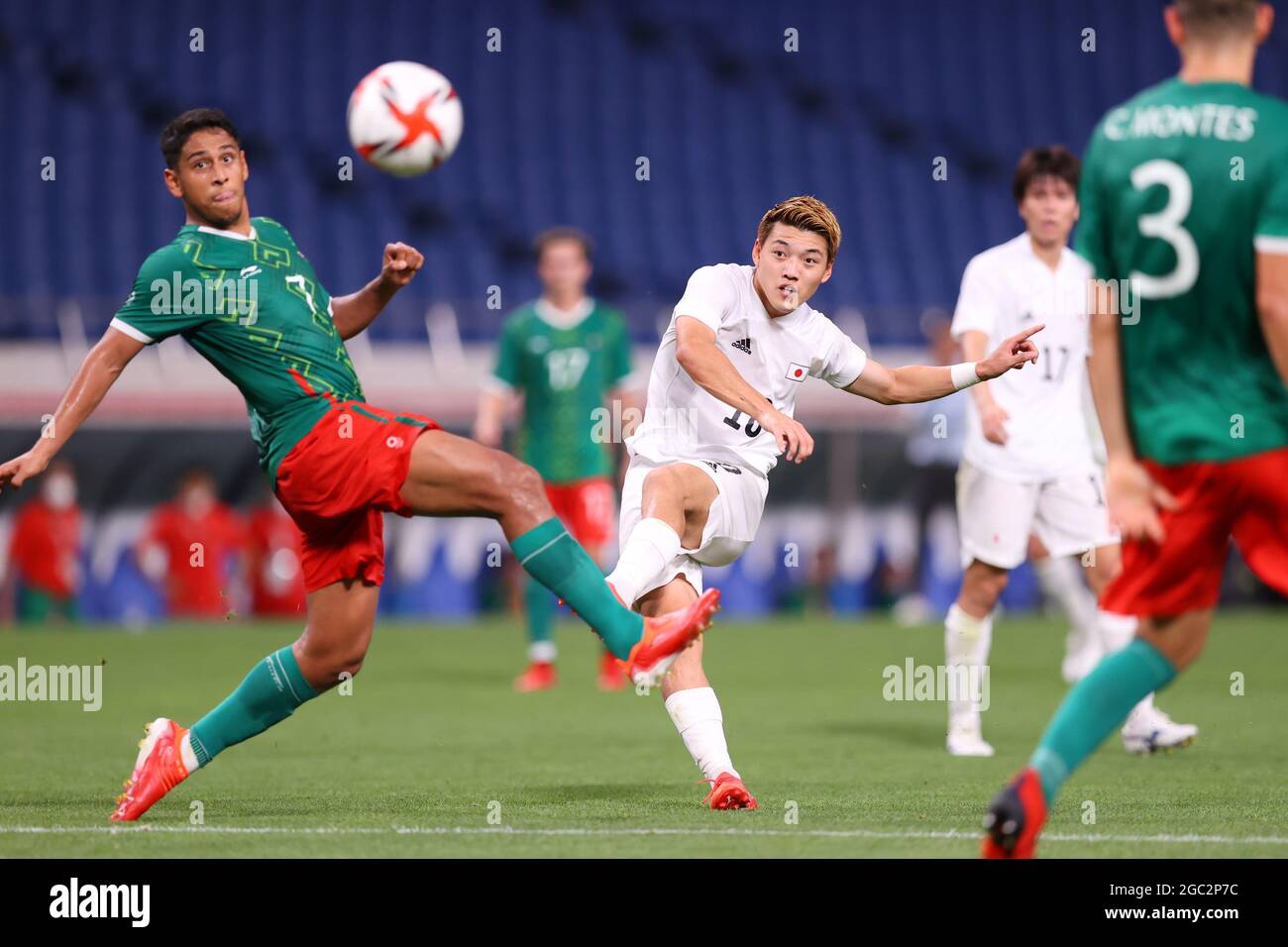Saitama, Japan. 6th Aug, 2021. Ritsu Doan (JPN) Football/Soccer : Men's ...