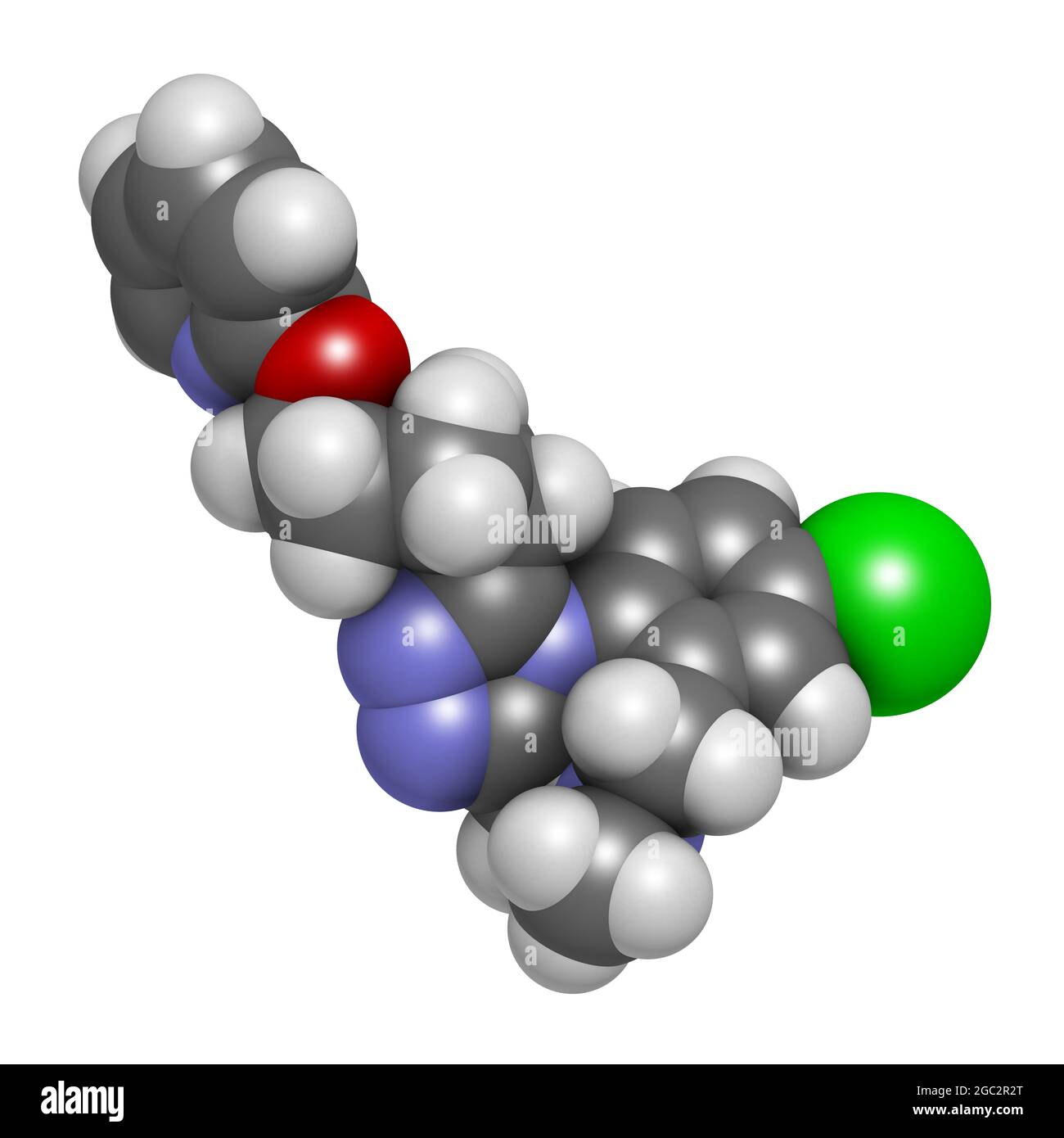Balovaptan autism drug molecule (vasopressin V1A receptor antago Stock ...