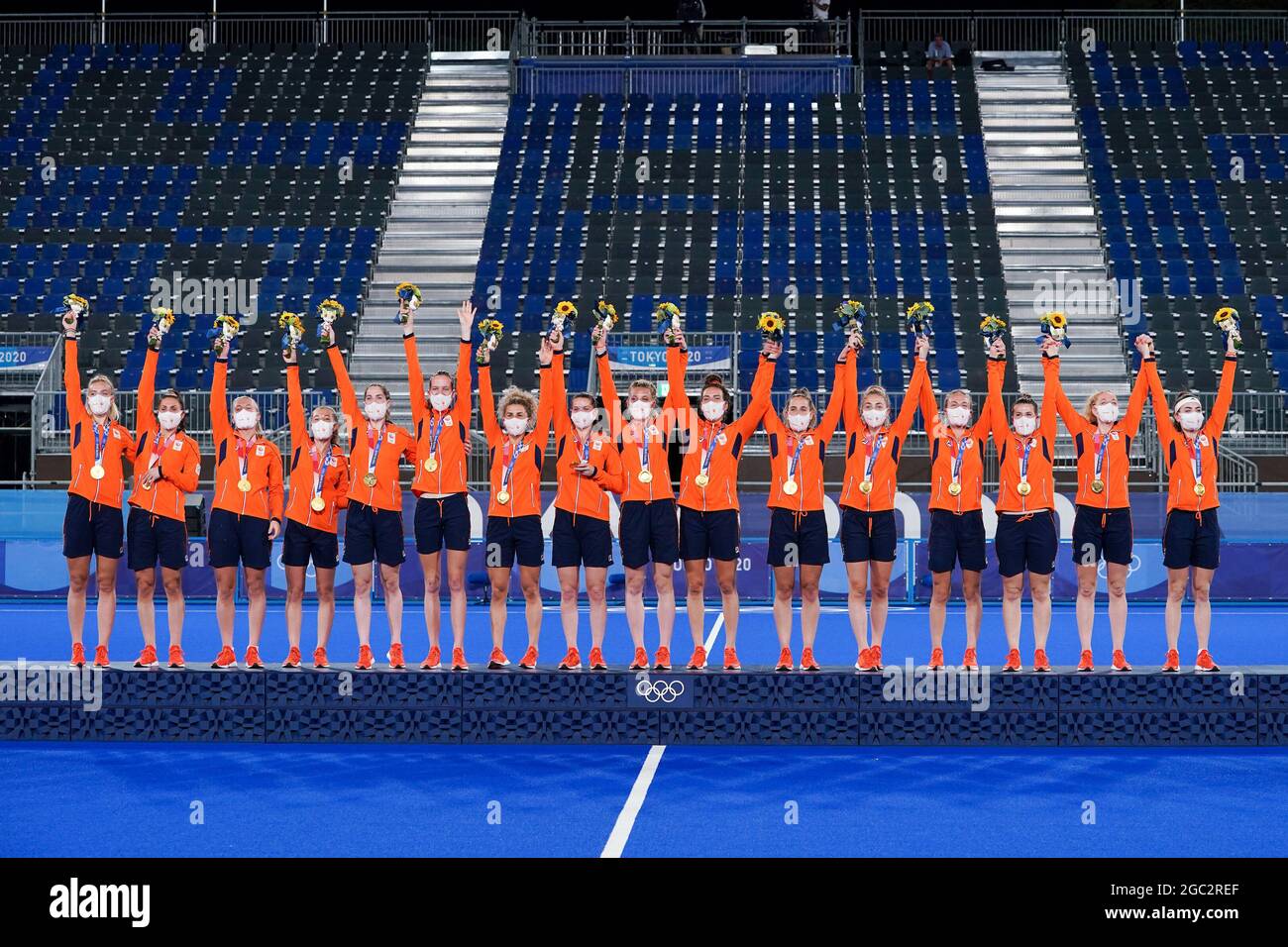 TOKYO, JAPAN - AUGUST 6: Sanne Koolen of the Netherlands, Malou ...