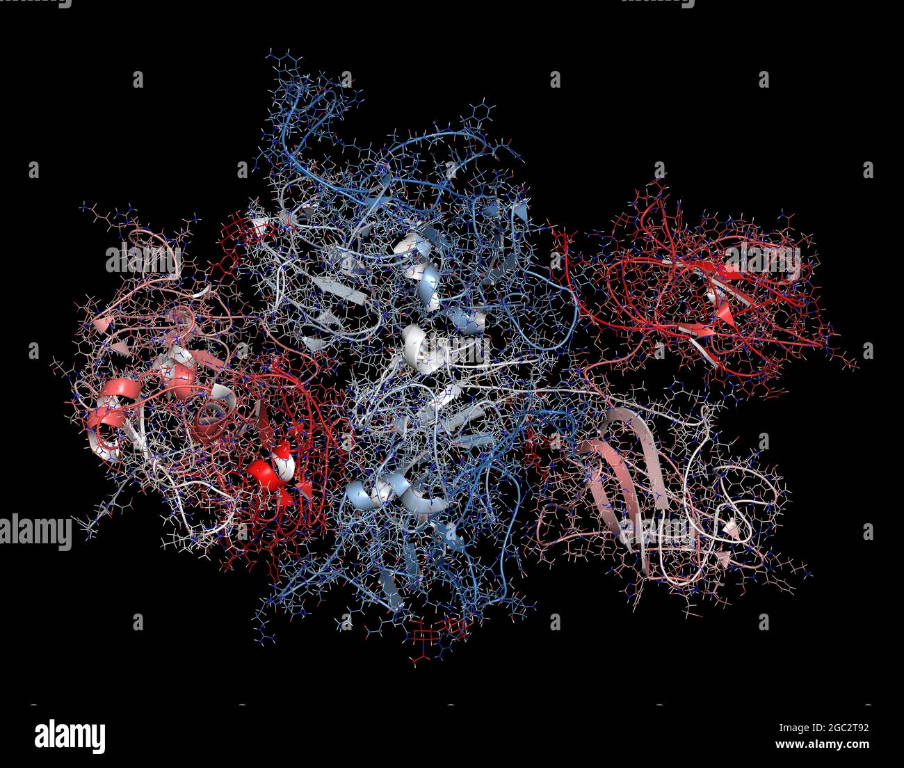 Coagulation factor viii molecule hi-res stock photography and images ...