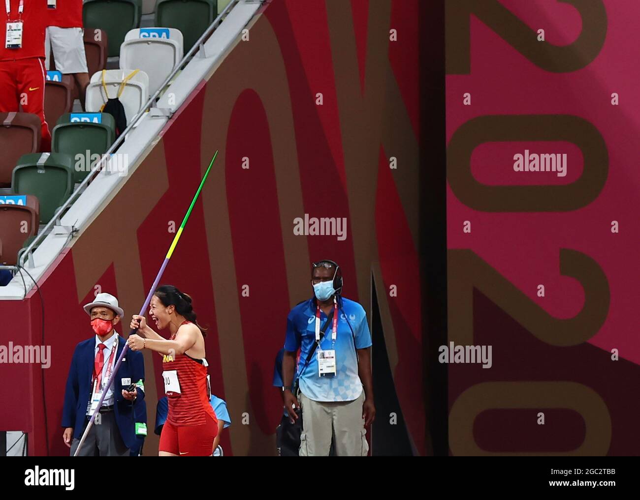 Tokyo, Japan. 6th Aug, 2021. Liu Shiying of China celebrates after ...