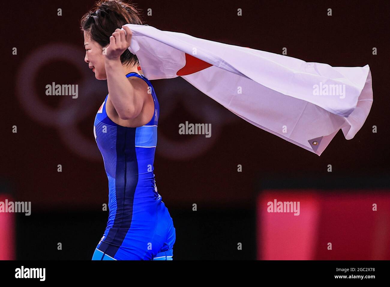 Tokyo, Japan. 6th Aug, 2021. Mayu Mukaida (JPN) Wrestling : Women's ...