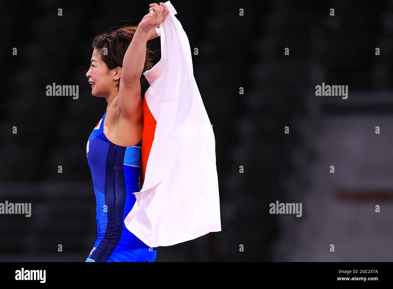 Tokyo, Japan. 6th Aug, 2021. Mayu Mukaida (JPN) Wrestling : Women's ...