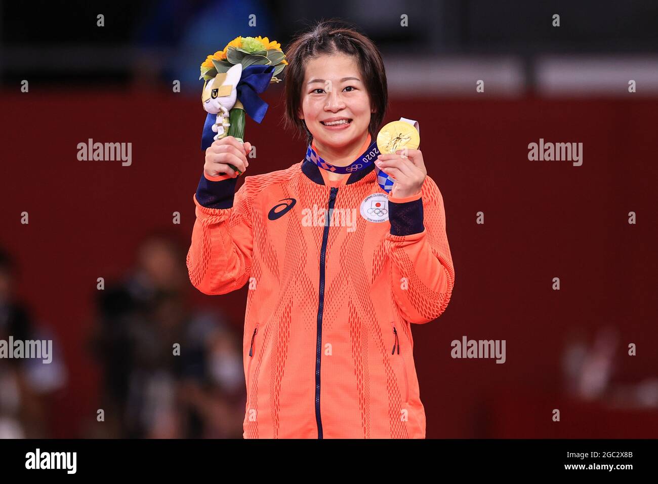 Tokyo, Japan. 6th Aug, 2021. Mayu Mukaida (JPN) Wrestling : Women's ...