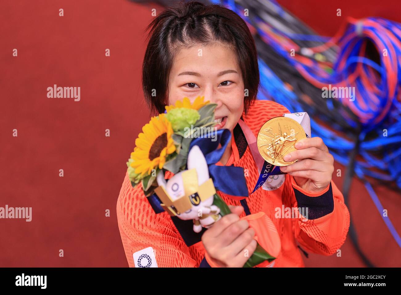 Tokyo, Japan. 6th Aug, 2021. Mayu Mukaida (JPN) Wrestling : Women's ...