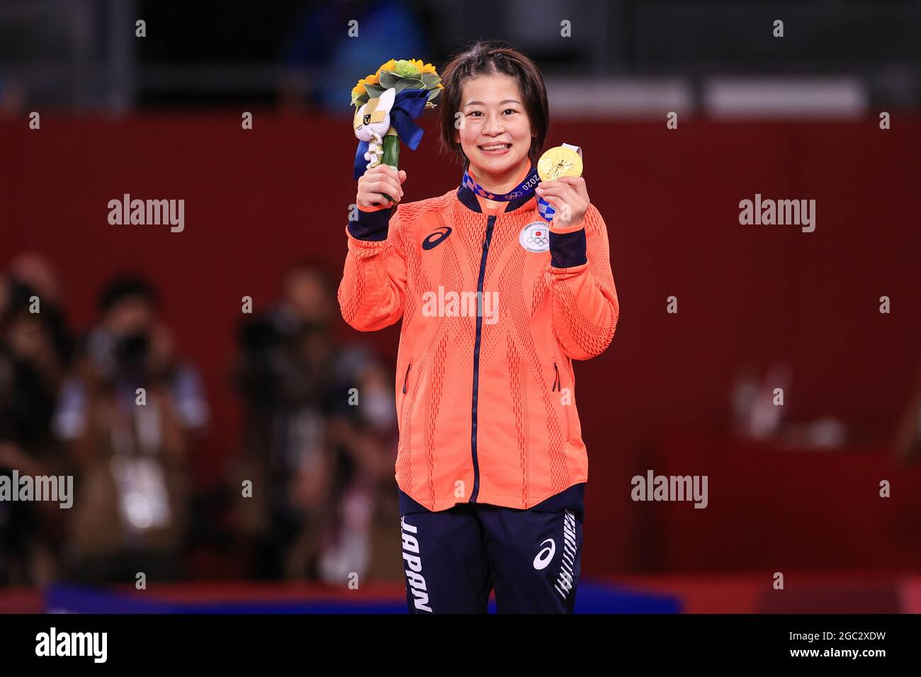 Tokyo, Japan. 6th Aug, 2021. Mayu Mukaida (JPN) Wrestling : Women's ...
