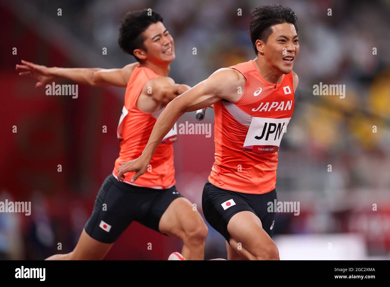 Tokyo, Japan. 6th Aug, 2021. (L-R) Shuhei Tada, Ryota Yamagata (JPN ...