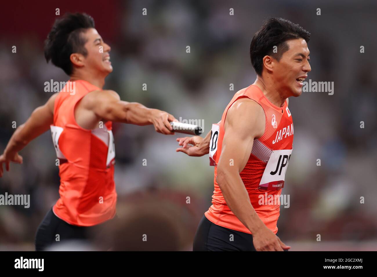 Tokyo, Japan. 6th Aug, 2021. (L-R) Shuhei Tada, Ryota Yamagata (JPN ...