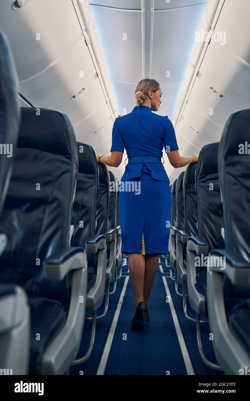 Cabin crew uniform hi-res stock photography and images - Alamy