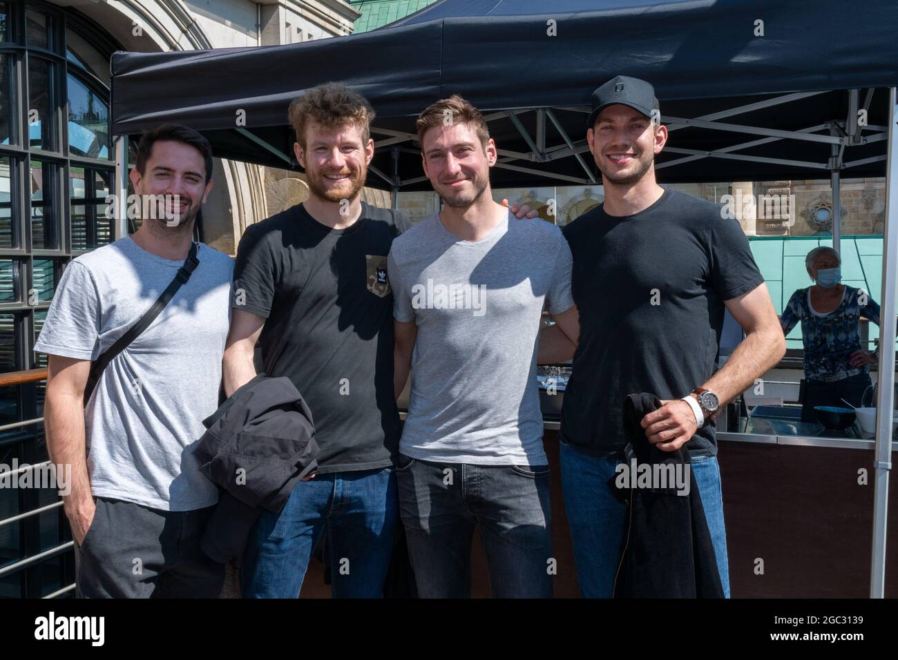 Benjamin Kleibrink, Richard Huebers, Maximilian Hartung, Benedikt ...