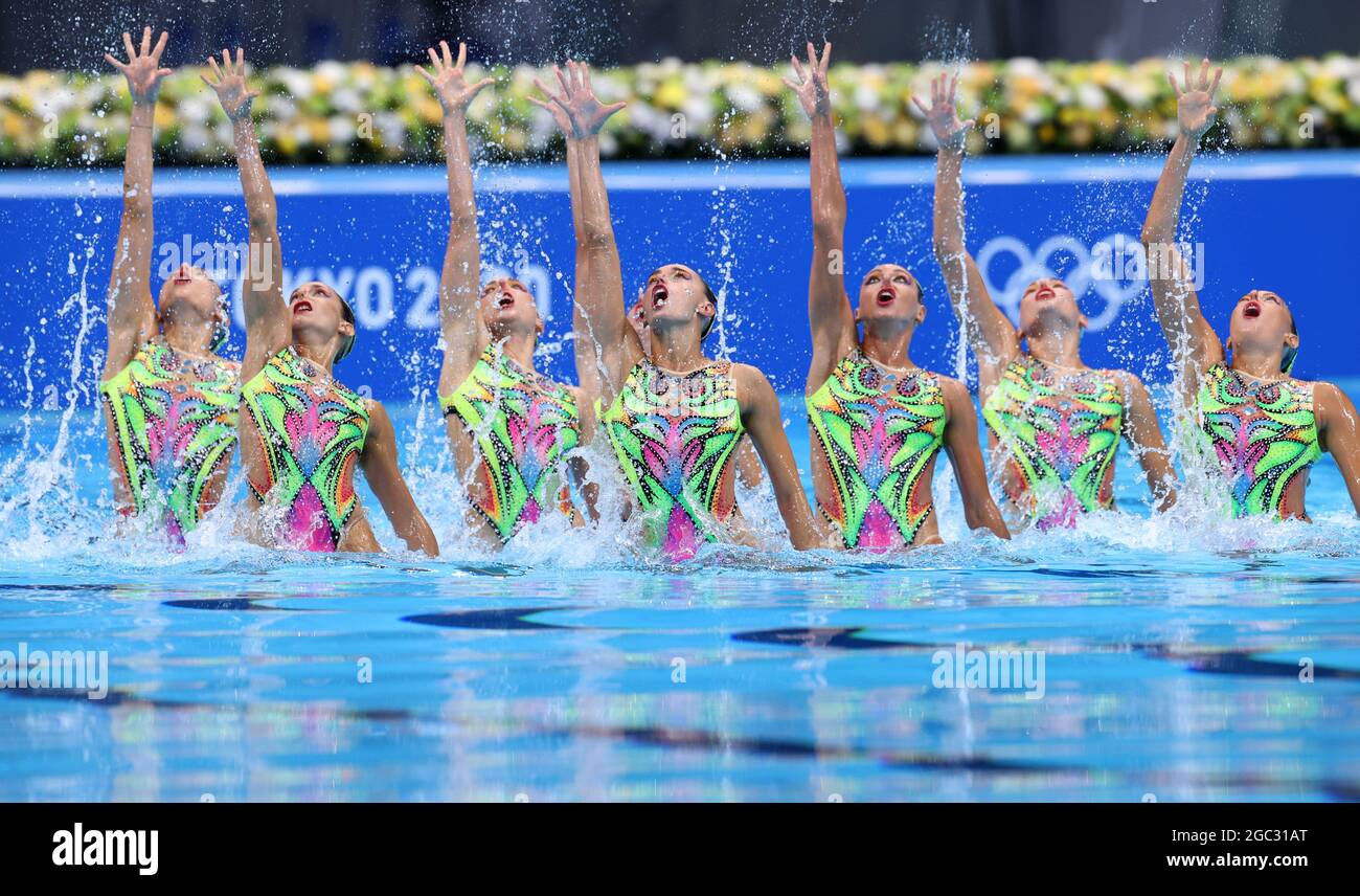 Artistic swimming japan hi-res stock photography and images - Alamy