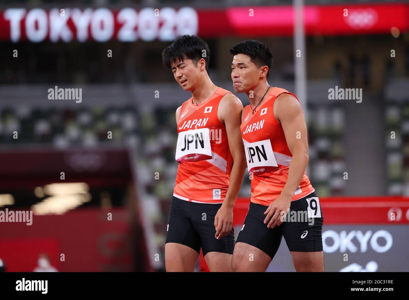 Tokyo, Japan. 6th Aug, 2021. (L-R) Shuhei Tada, Yuki Koike (JPN ...