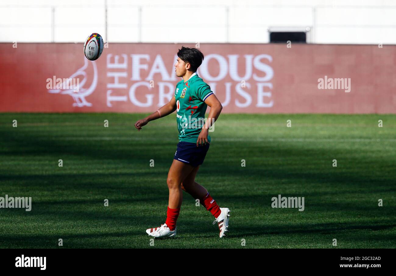 British & Irish Lions Marcus Smith during a training session at Cape ...