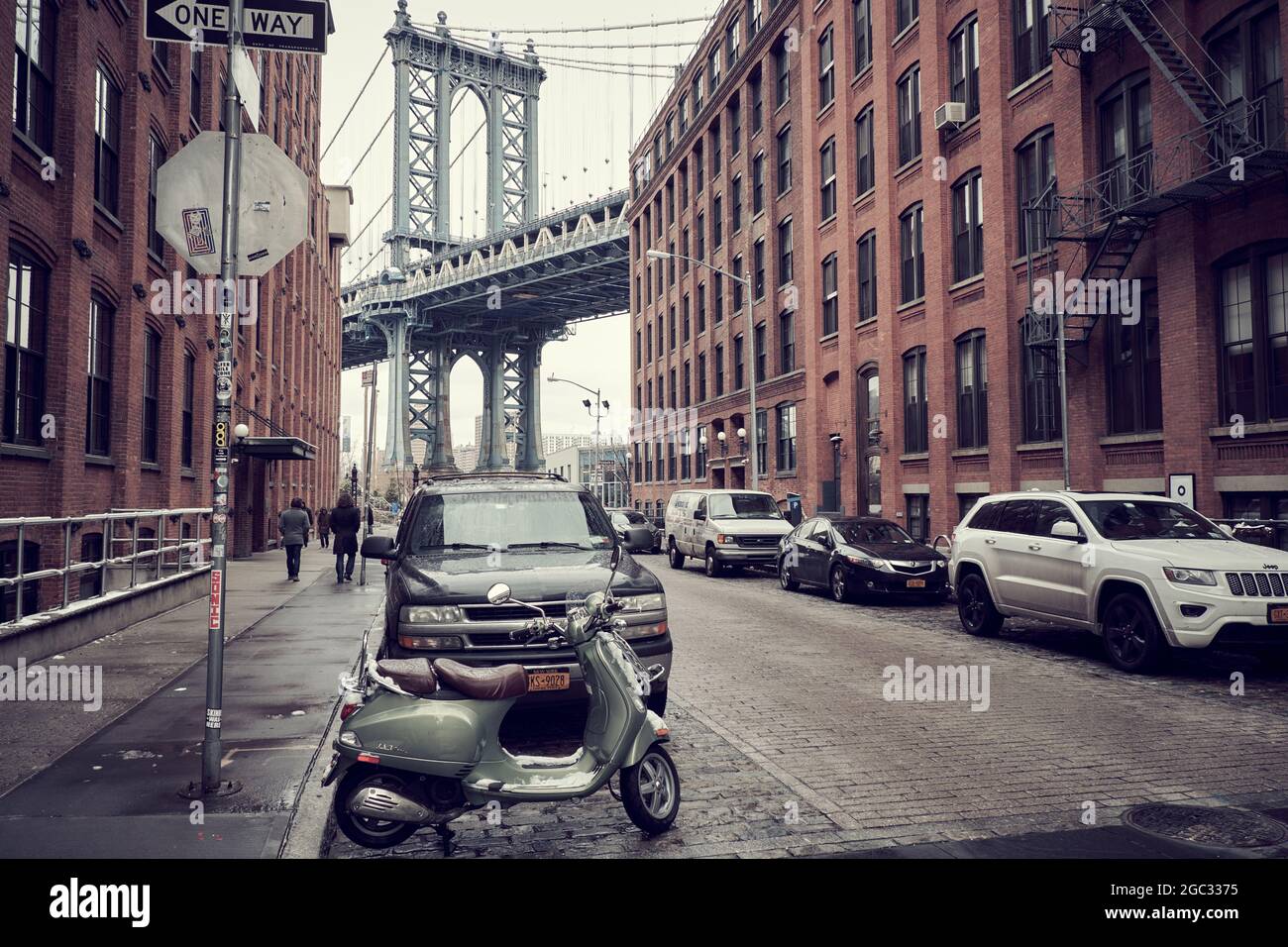 Brooklyn urban street hi-res stock photography and images - Alamy