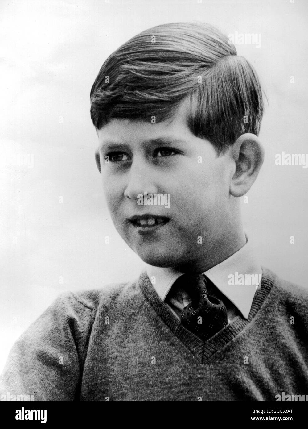 Prince Charles as a boy in the grounds of Windsor Castle 5th June 1959 ...