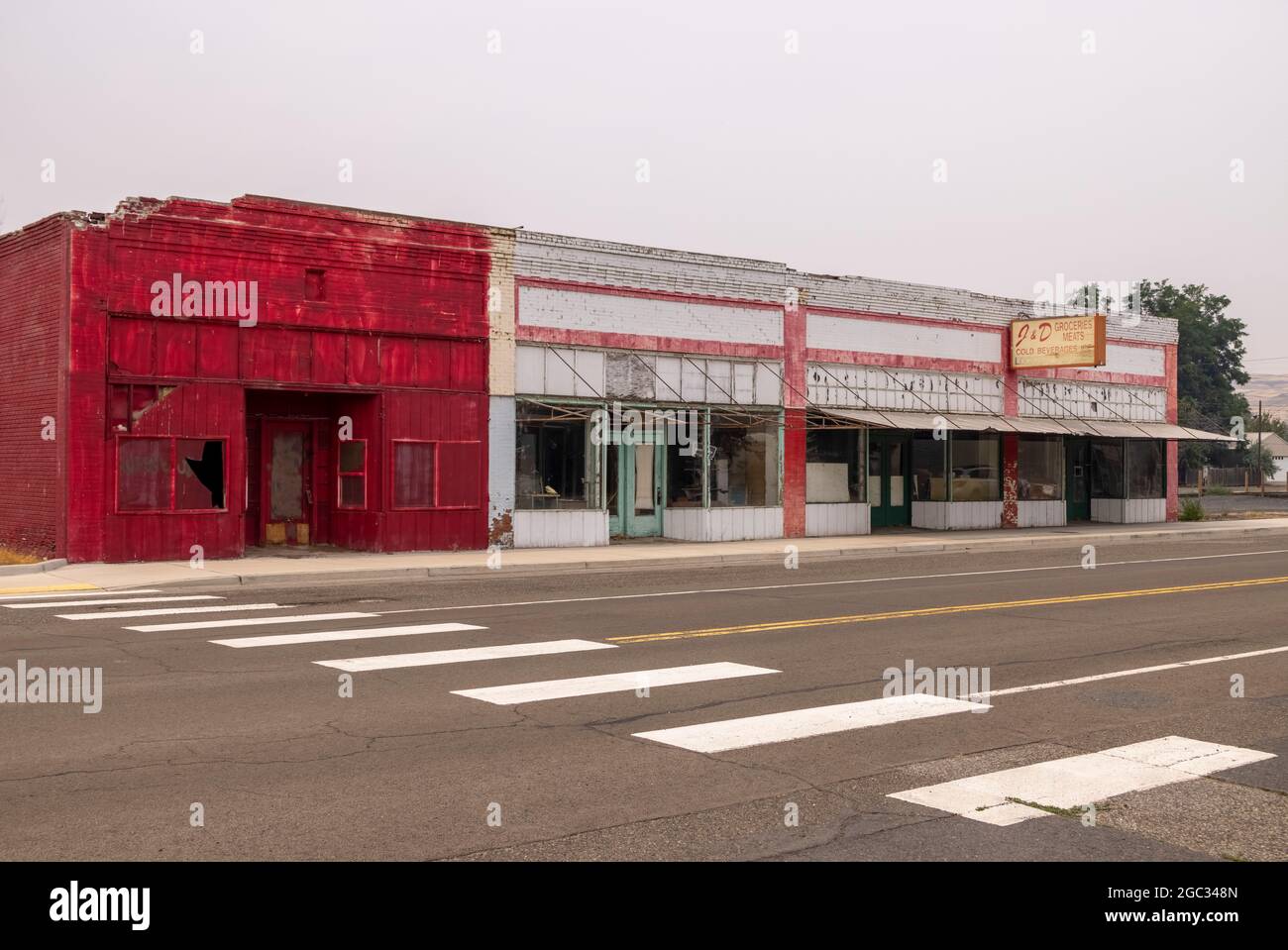 Abandoned town usa hi-res stock photography and images - Alamy