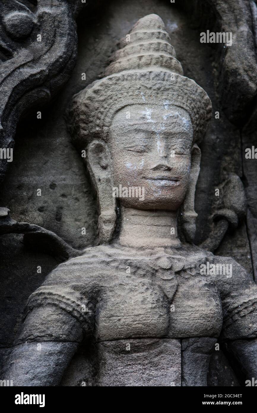 Angkor Wat, Cambodia, Asia, architecture, sculptures, art Stock Photo ...