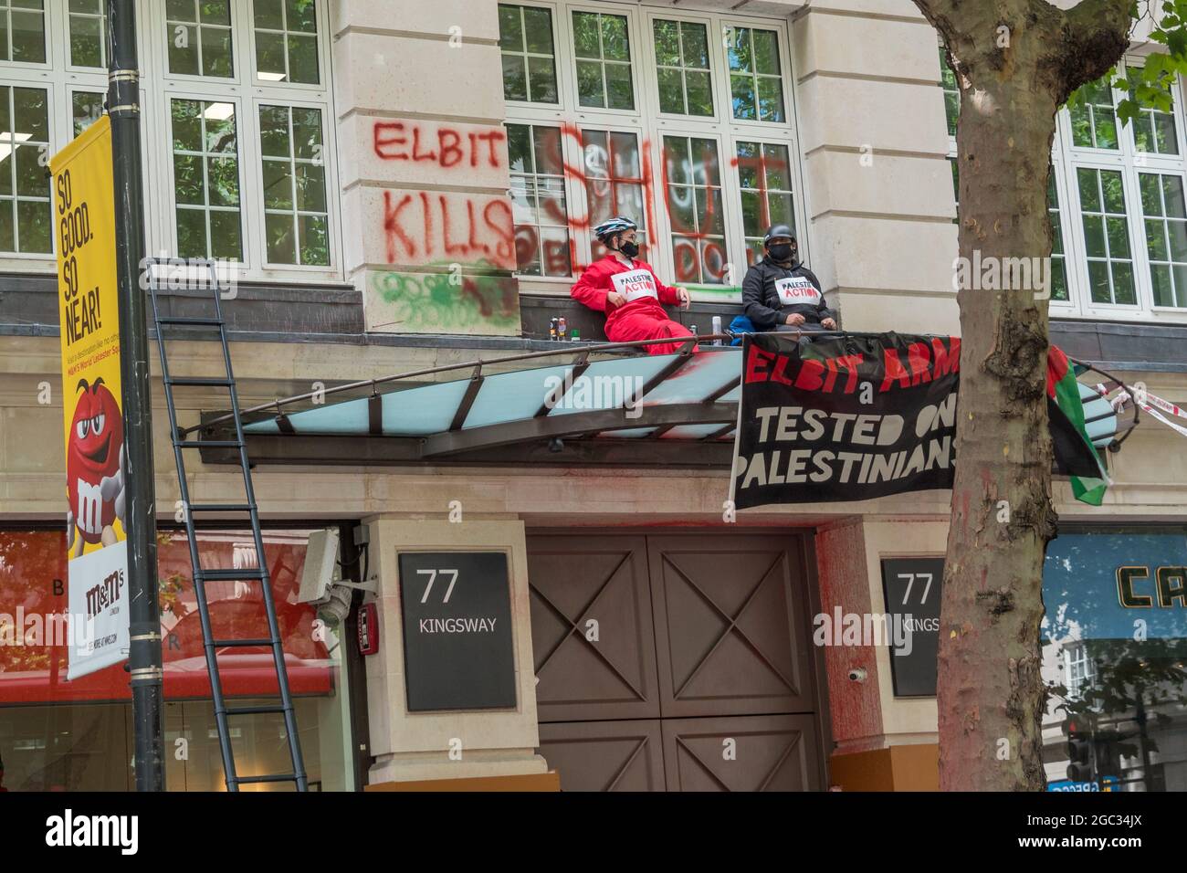 Palestine protest elbit systems hi-res stock photography and images - Alamy