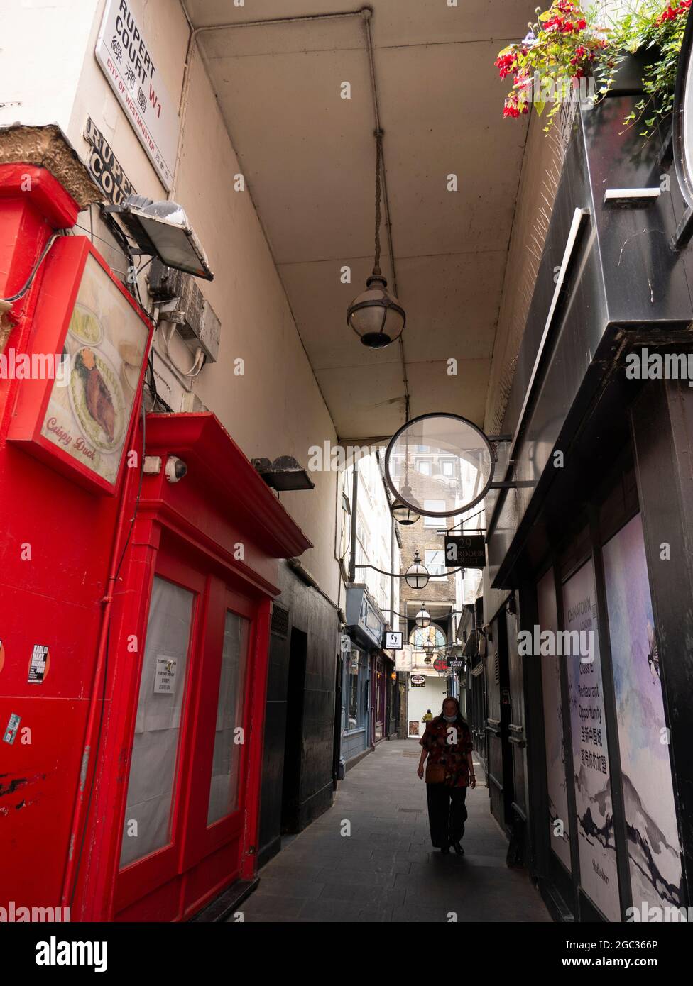 Rupert Court, Chinatown, Soho, London Stock Photo - Alamy