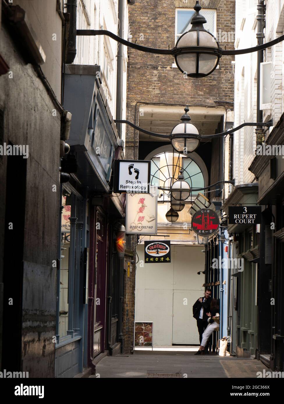 Rupert Court, Chinatown, Soho, London Stock Photo - Alamy