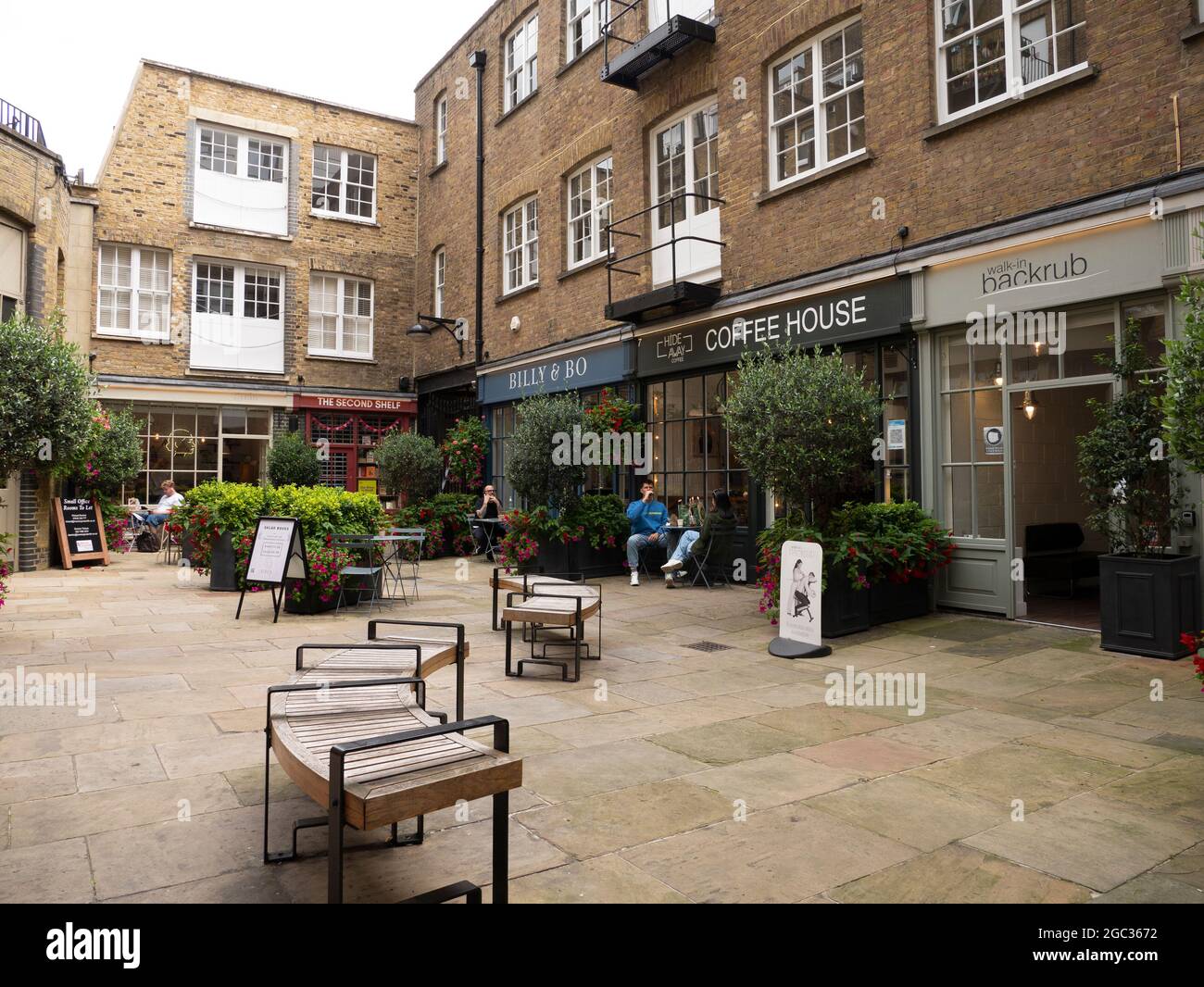 Farriers Passage Soho London Stock Photo - Alamy