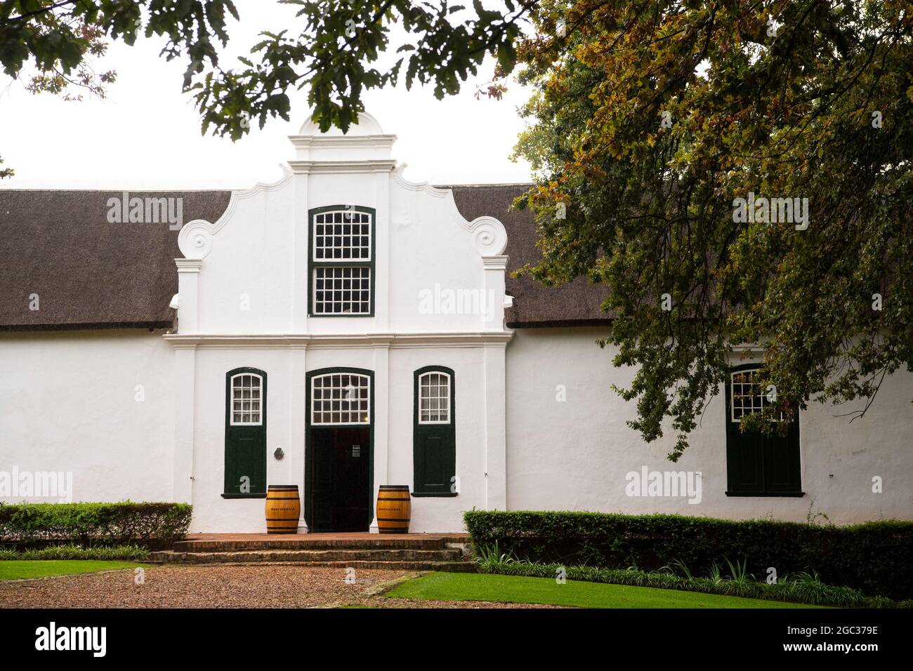 Cape Dutch manor house, Boschendal Estate, Franschhoek, South Africa ...