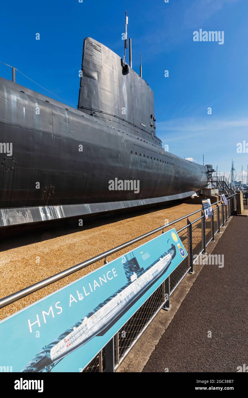 England, Hampshire, Portsmouth, Gosport, Portsmouth Historic Dockyard ...