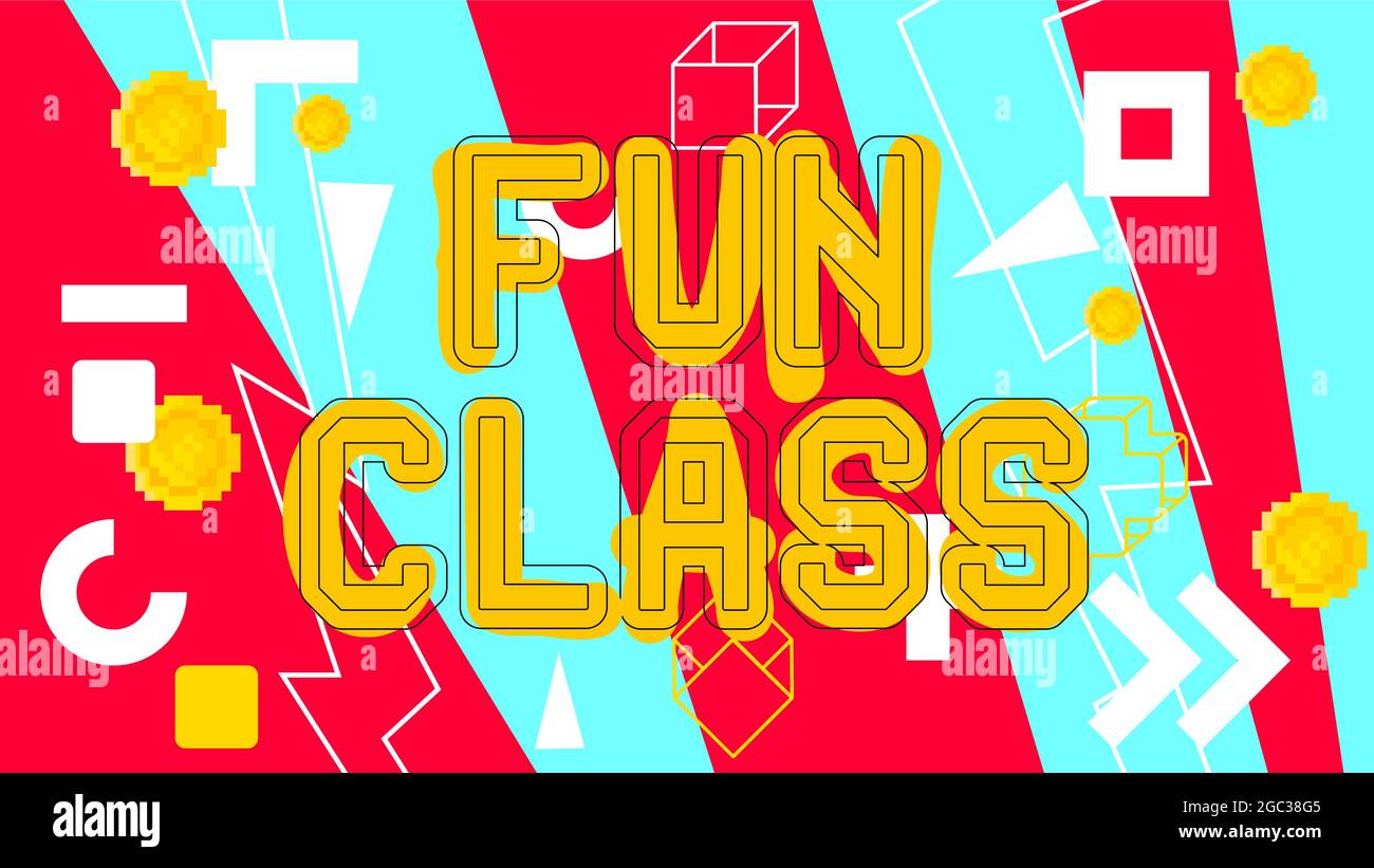 Study learn fun Stock Vector Images - Alamy