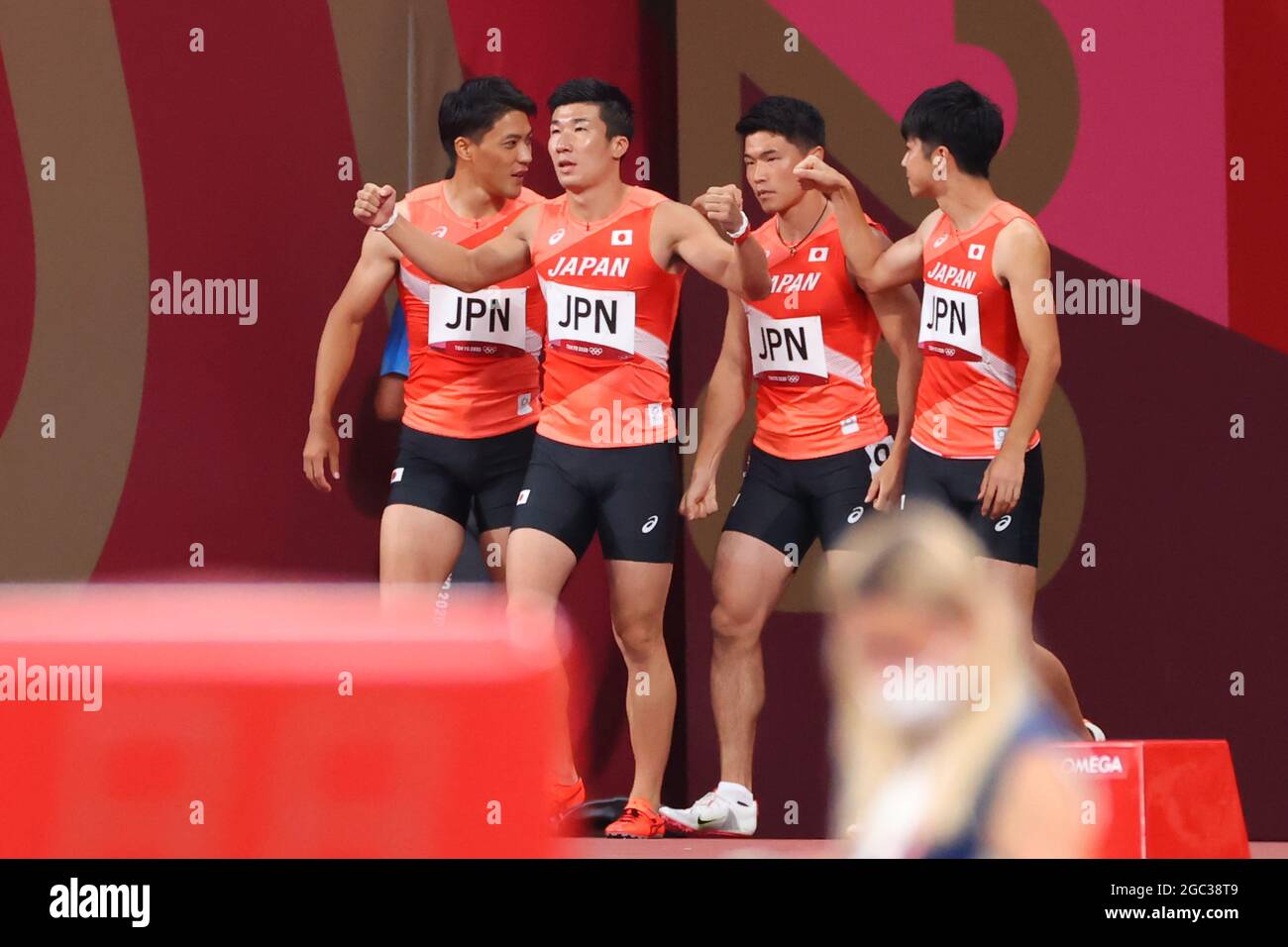 Tokyo, Japan. 6th Aug, 2021. (L to R) Ryota Yamagata, Yoshihide Kiryu ...