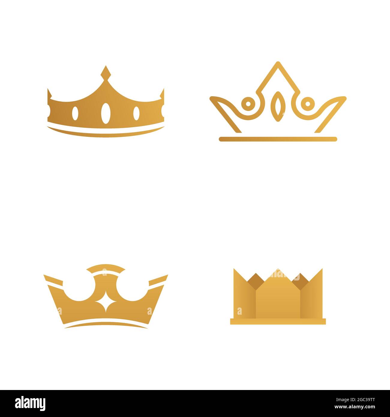 Vintage Crown Logo Template